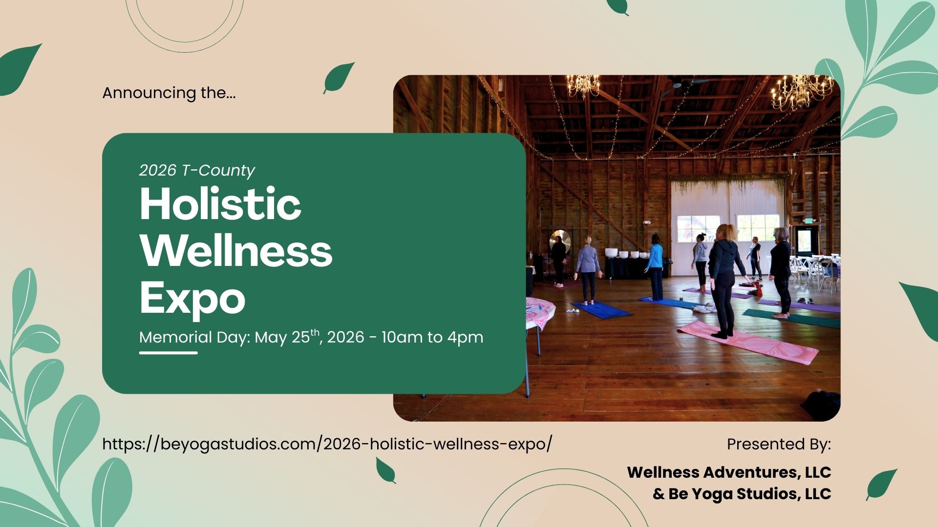 2026 Holistic Wellness Expo - Be Yoga Studios, LLC